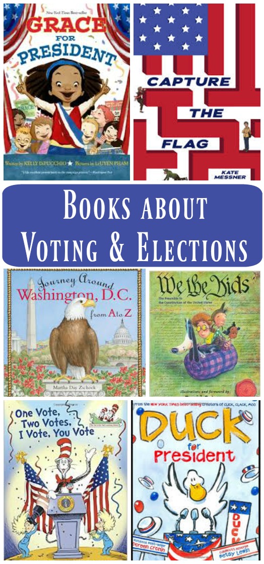 Kids Books about Voting, Elections and Washington DC