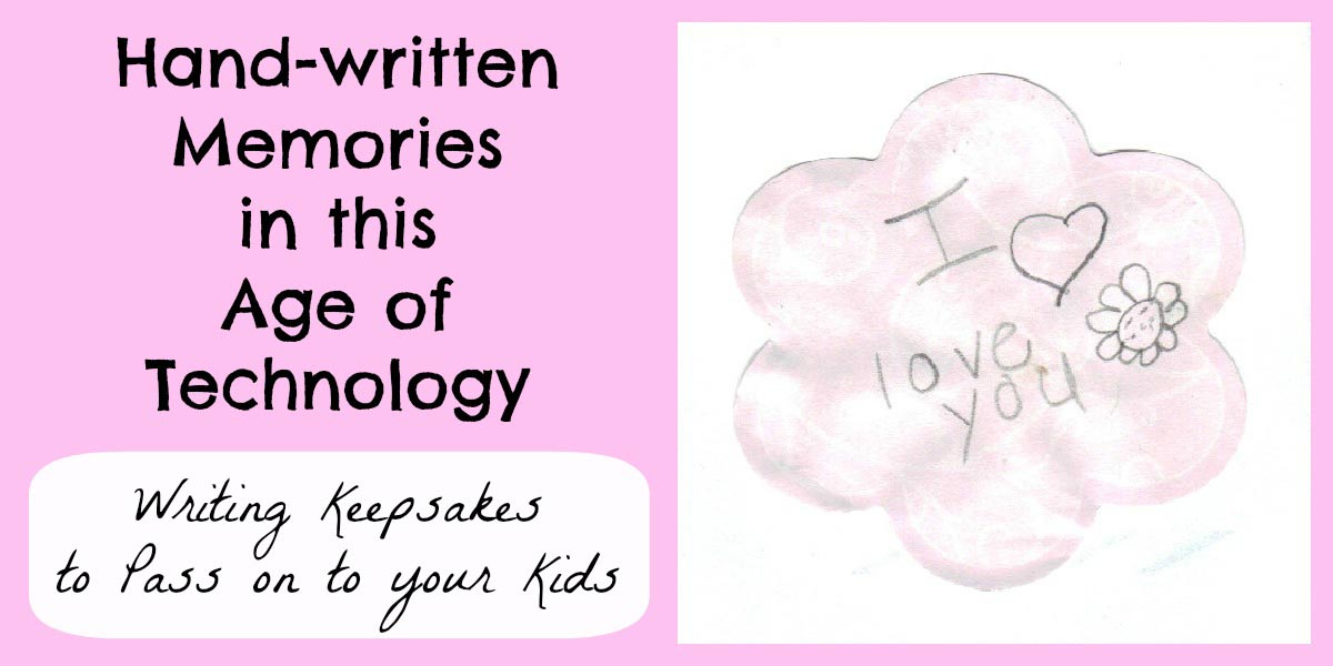Handwritten Memories in this Age of Technology - KC Edventures