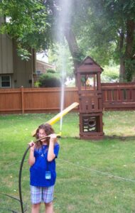 Backyard Science: Water Rockets & Physics for Kids