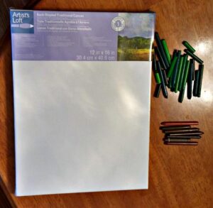 Melted Crayon Tree Art - KC Edventures