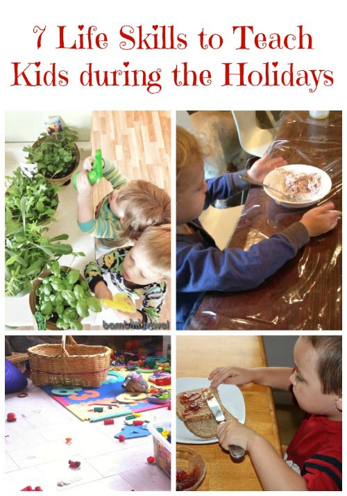 7 Life Skills to Teach the Kids for the Holidays - KC Edventures