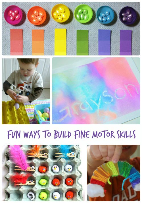 7 Colorful and Creative Fine Motor Activities - KC Edventures