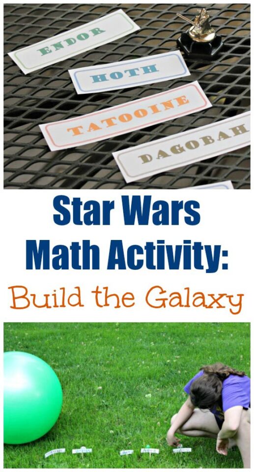 Star Wars Solar System activity with free printable