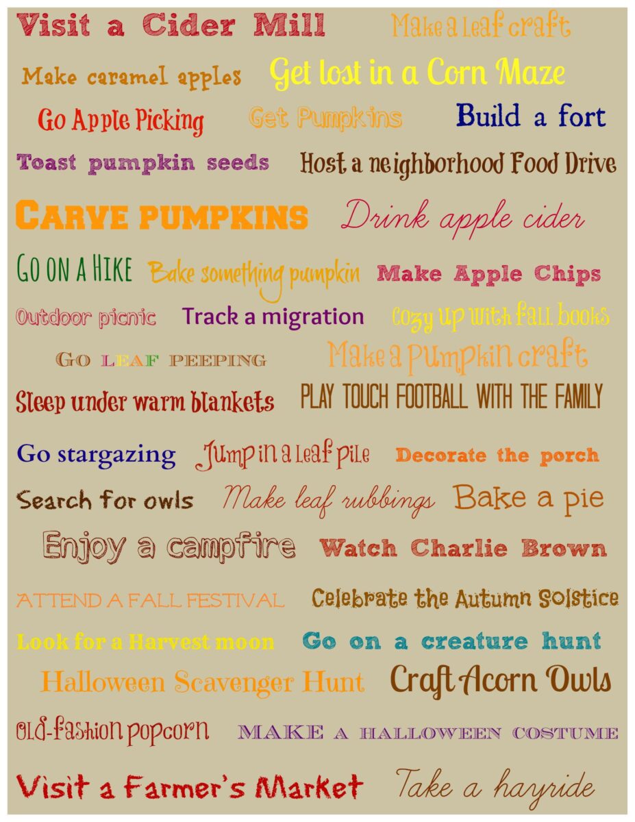40 Fun Fall Activities for Your Family