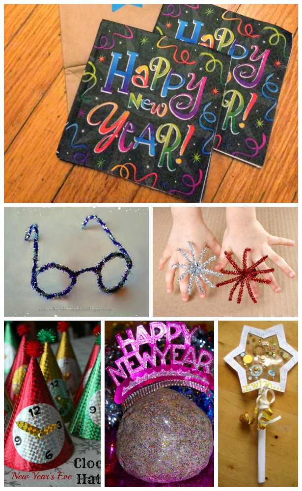 20 New Year's Activities and Crafts for Kids