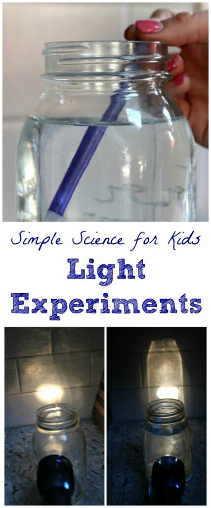 Light Refraction Experiments for Elementary & Middle School Kids