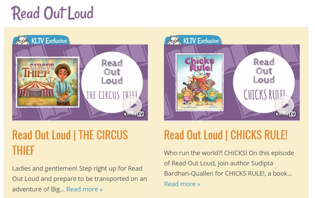 50+ FREE Read Aloud Books Online