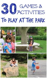 30 Fun Park Games for Kids to Play