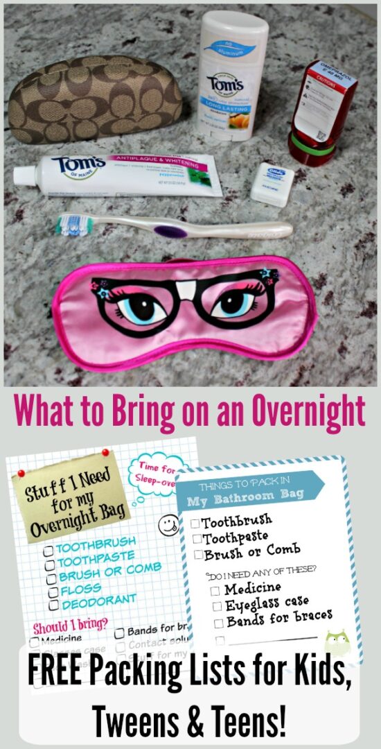 Kids' Overnight Bag Checklist: Things to Bring to a Sleepover