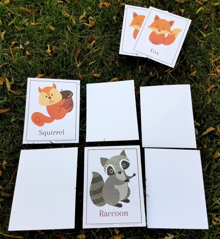 Forest Animals Activities | FREE printable game