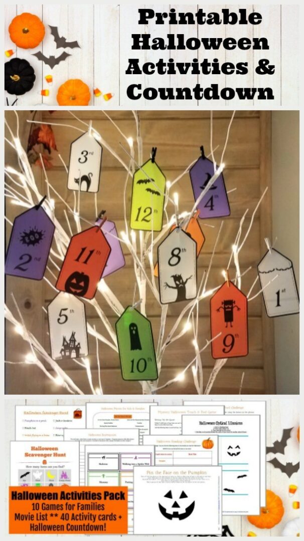 40+ Halloween Printable Games and Activities