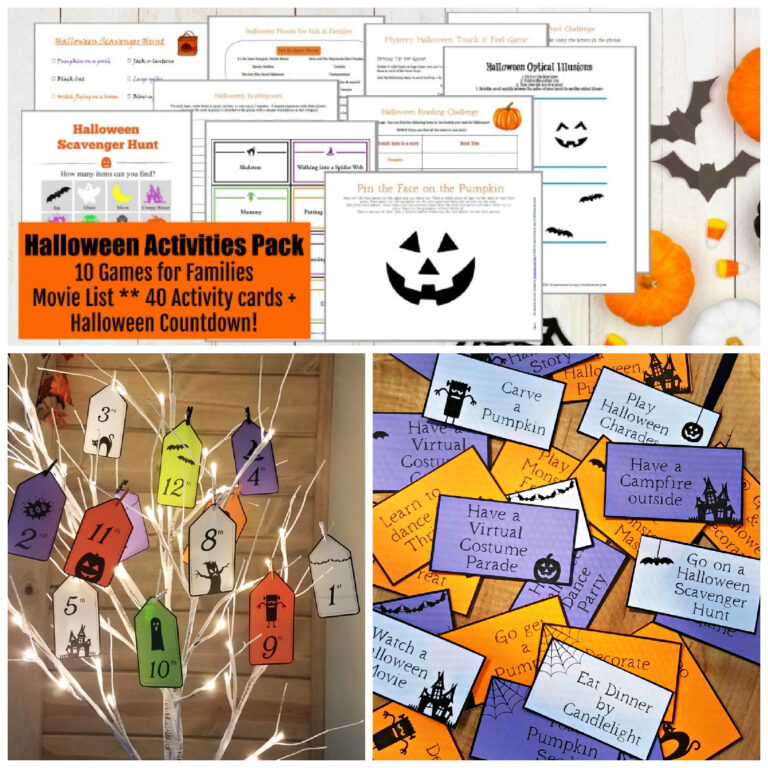 Halloween Mystery Box Ideas for Kids & Adults {w/printable labels!}