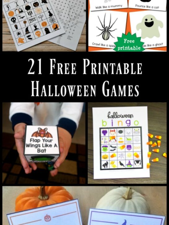 27 Free Printable Thanksgiving Games for Adults & Kids