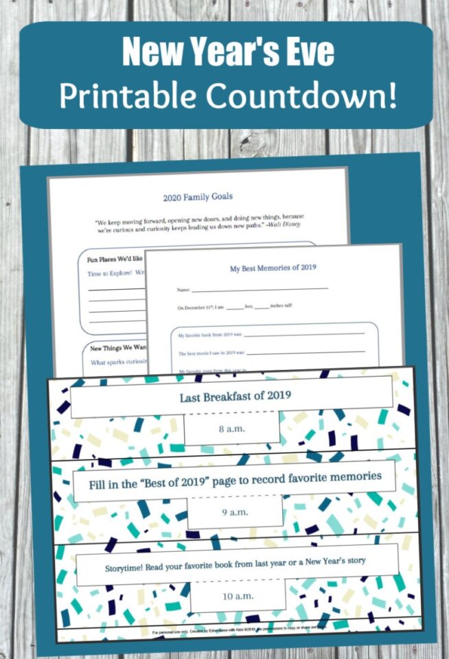 New Year's Eve Activities for Kids and Families