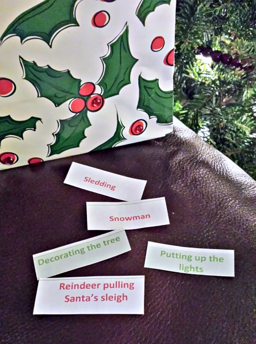 Winter Activities Pictionary Words For Students - Infoupdate.org