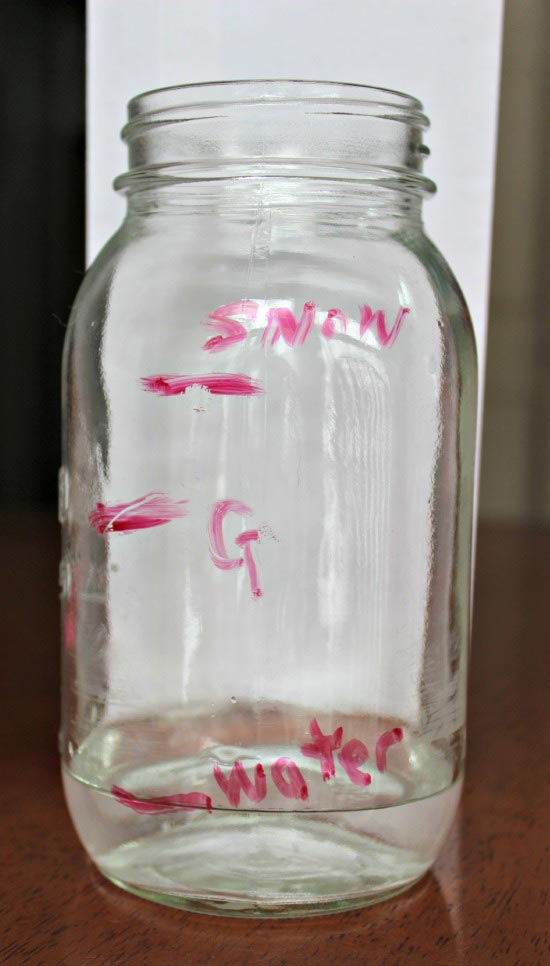 How Much Water is in Snow? Science Experiments for Kids