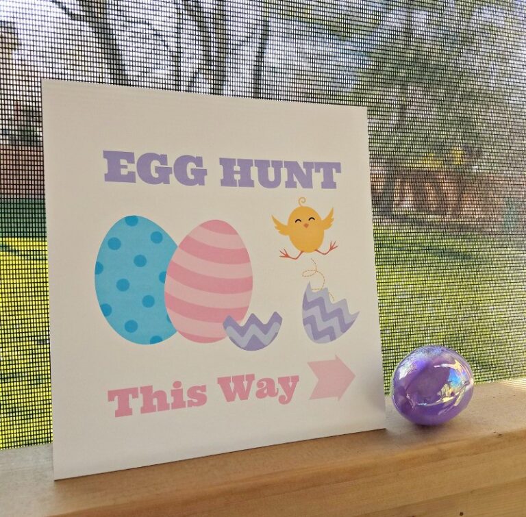 Easter Egg Hunt Clues for Outside | Printable Riddles for Kids