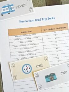 15 Road Trip Activities, Games & Printable pdf for Kids and Tweens