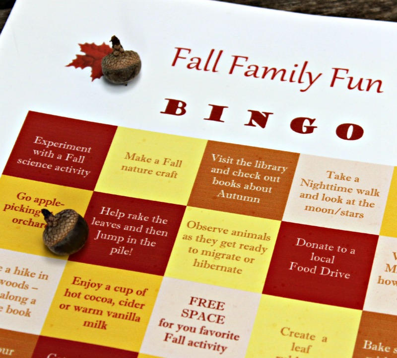 50 Fun Fall Activities for Families {w/free printable list}