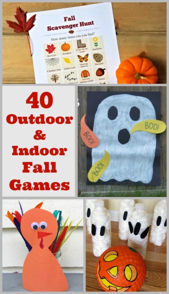 40 Fall Games for Kids | Autumn Party Games