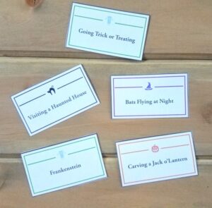 FREE Halloween Charades Game: Printable Cards & Word List