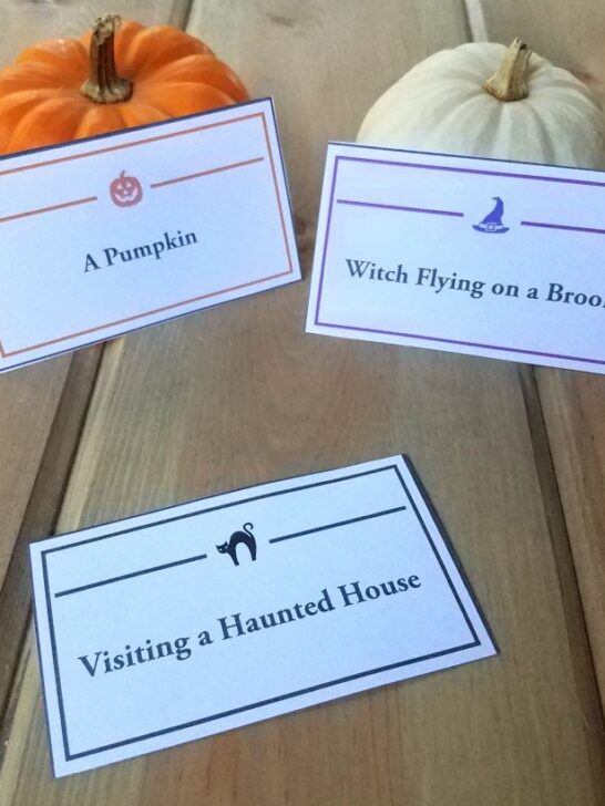 Halloween Mystery Box Ideas for Kids & Adults {w/printable labels!}