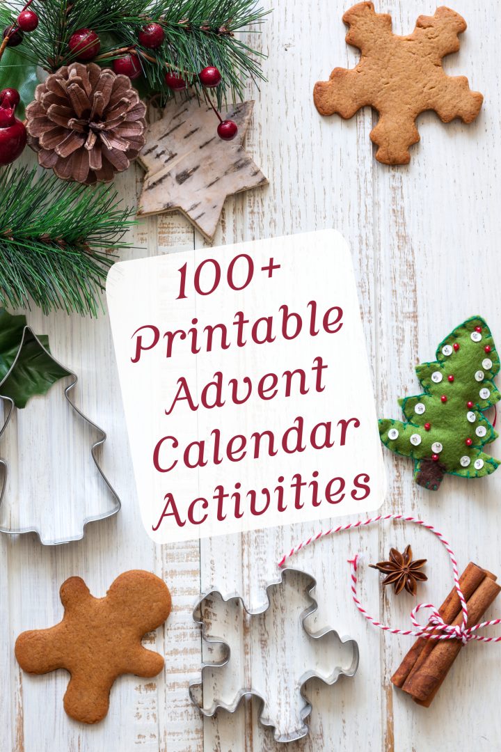 100+ Printable Advent Calendar Fillers | Christmas Countdown